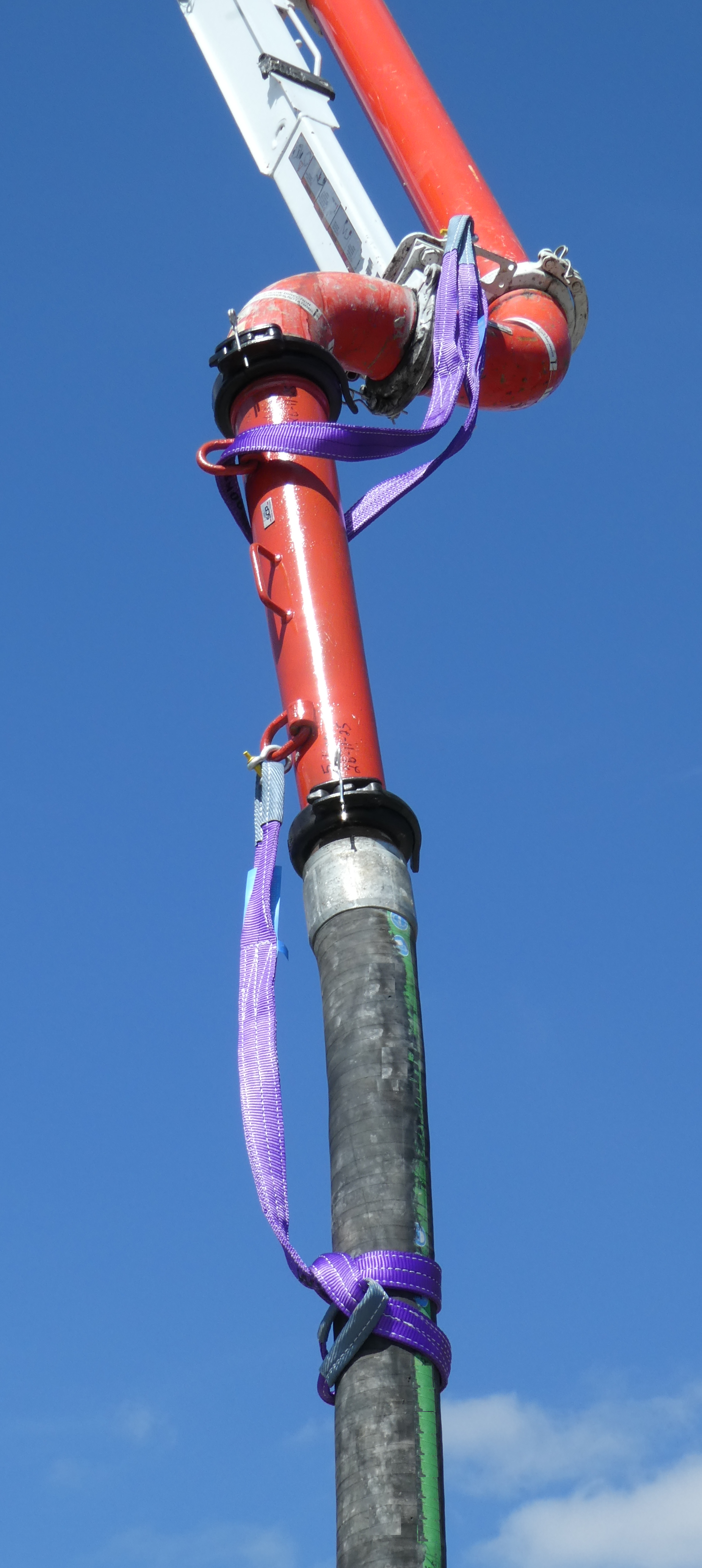 Concrete placing boom reducer drop | WorkSafe.qld.gov.au